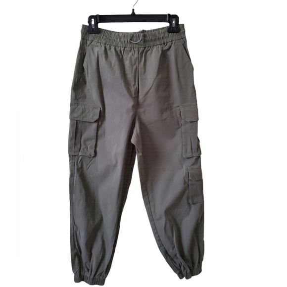 OAK + FORT | Pants & Jumpsuits | Oakfort Army Green Cargo Joggers ...